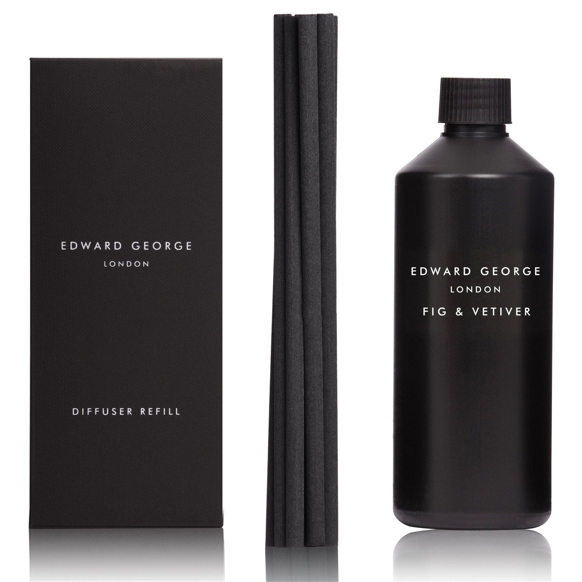 Edward George Fig & Vetiver Scented Reed Diffuser Refill