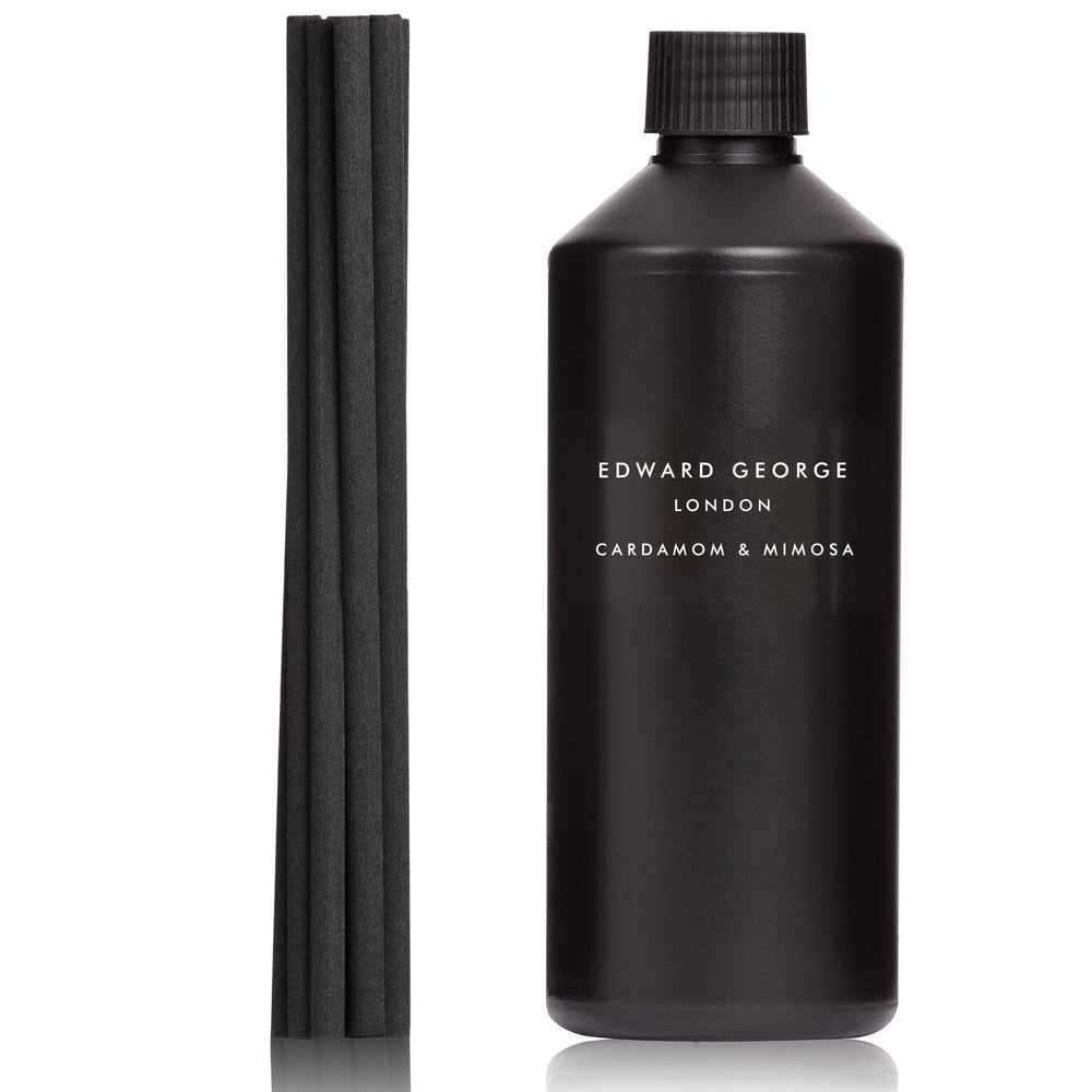 Edward George Cardamom & Mimosa Scented Reed Diffuser Refill