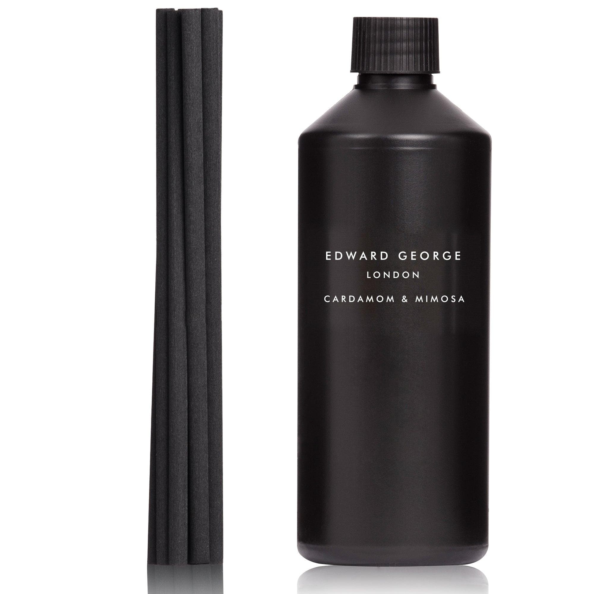Edward George Cardamom & Mimosa Scented Reed Diffuser Refill