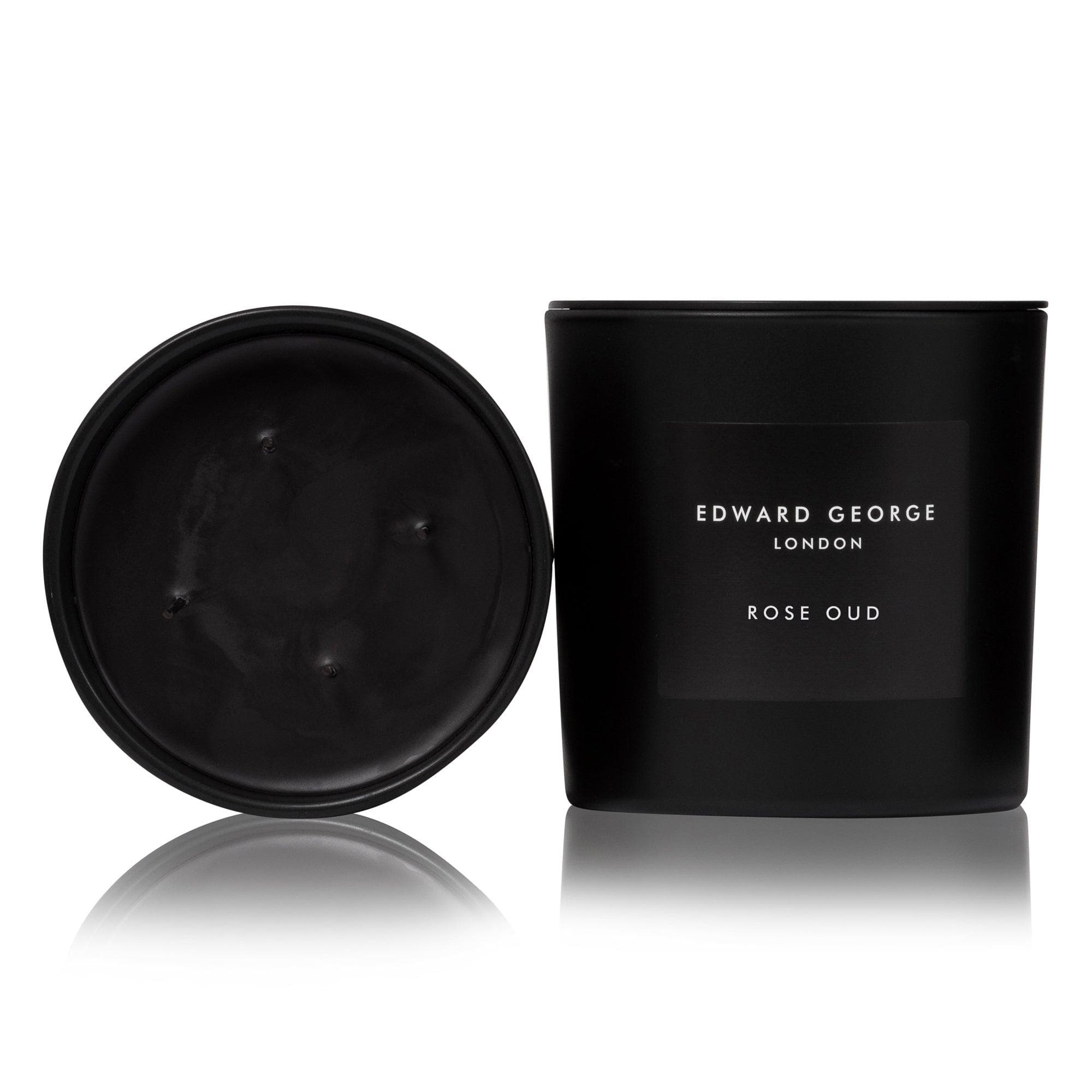 Edward George Rose Oud Large Scented Candle Gift Set 700g